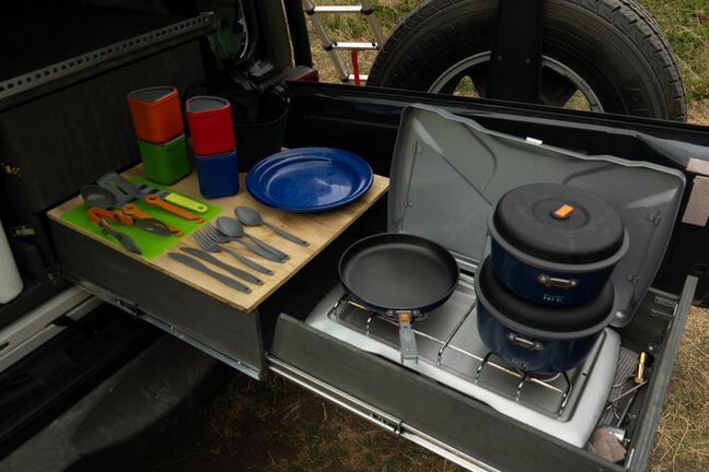 Overlanding-kitchen | Destination Montana